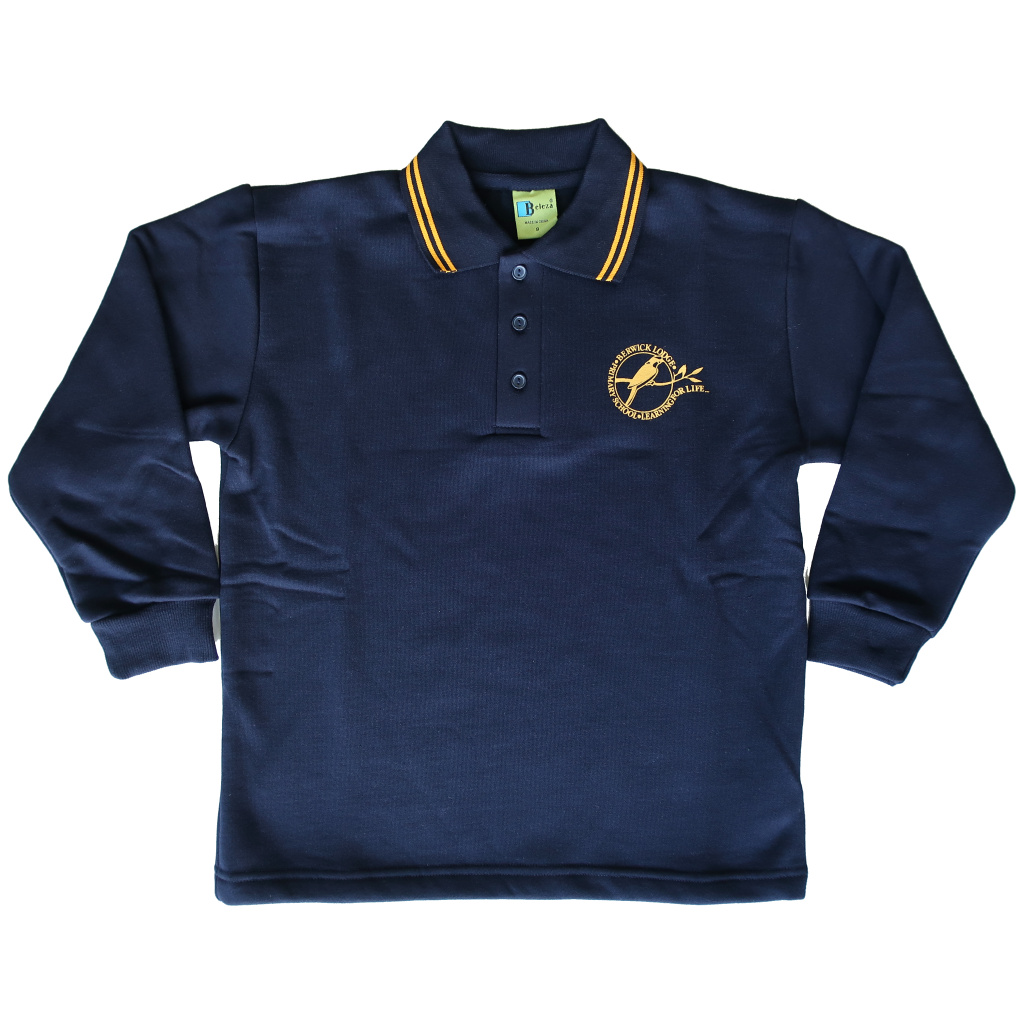 FLEECY RUGBY TOP - Beleza School Uniforms