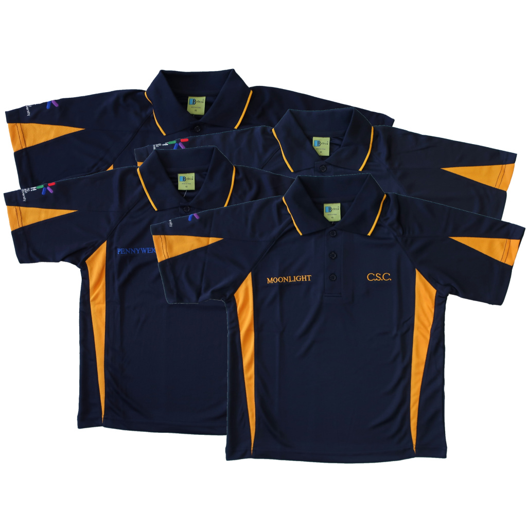 SPORTS MESH CONTRAST PANELS SPORTS TOP - Beleza School Uniforms