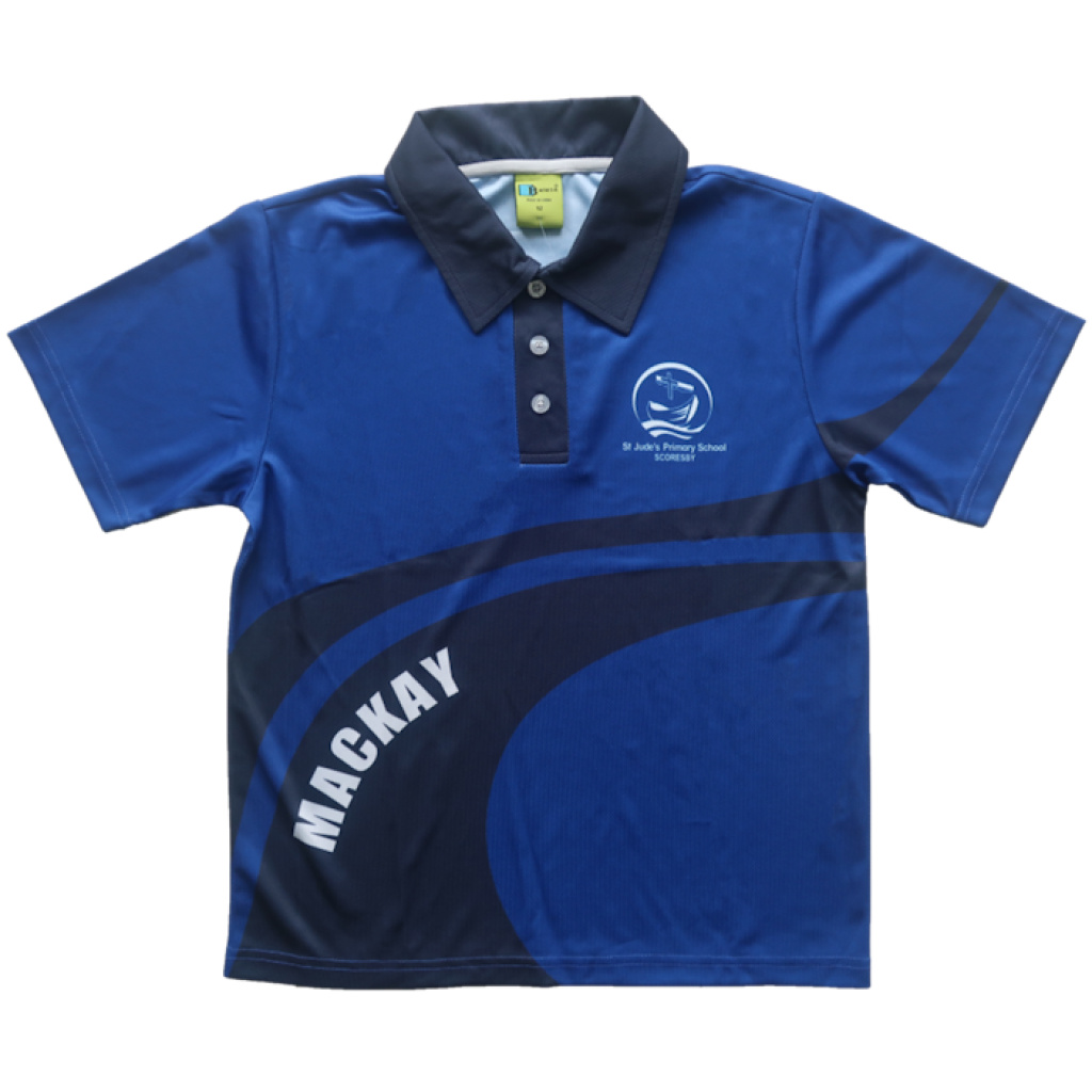 SUBLIMATED SPORT HOUSE TOP - Beleza School Uniforms