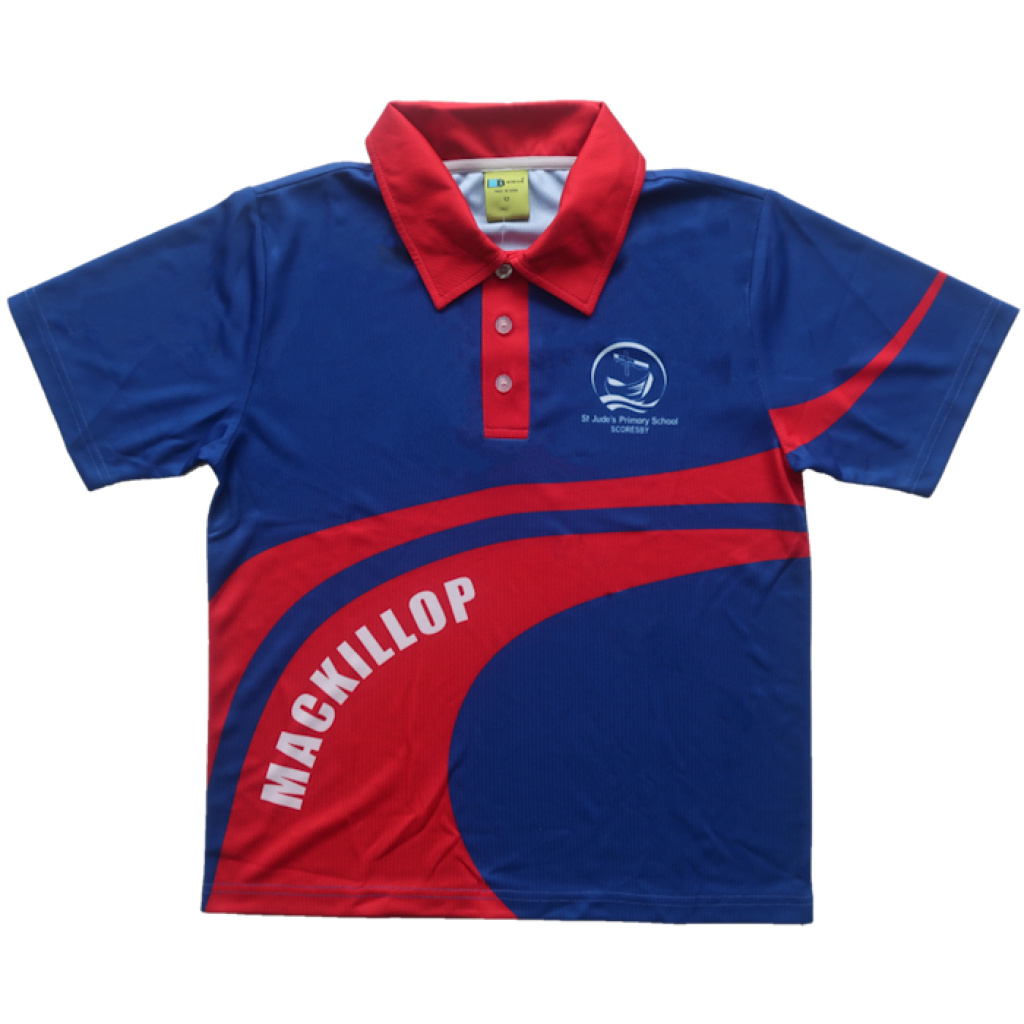 SUBLIMATED SPORT HOUSE TOP - Beleza School Uniforms