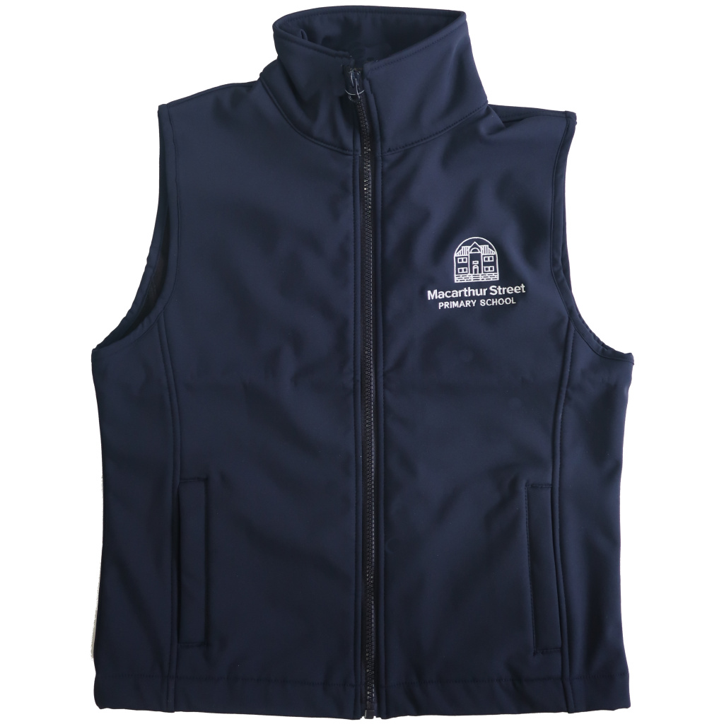 SOFT SHELL VEST - Beleza School Uniforms