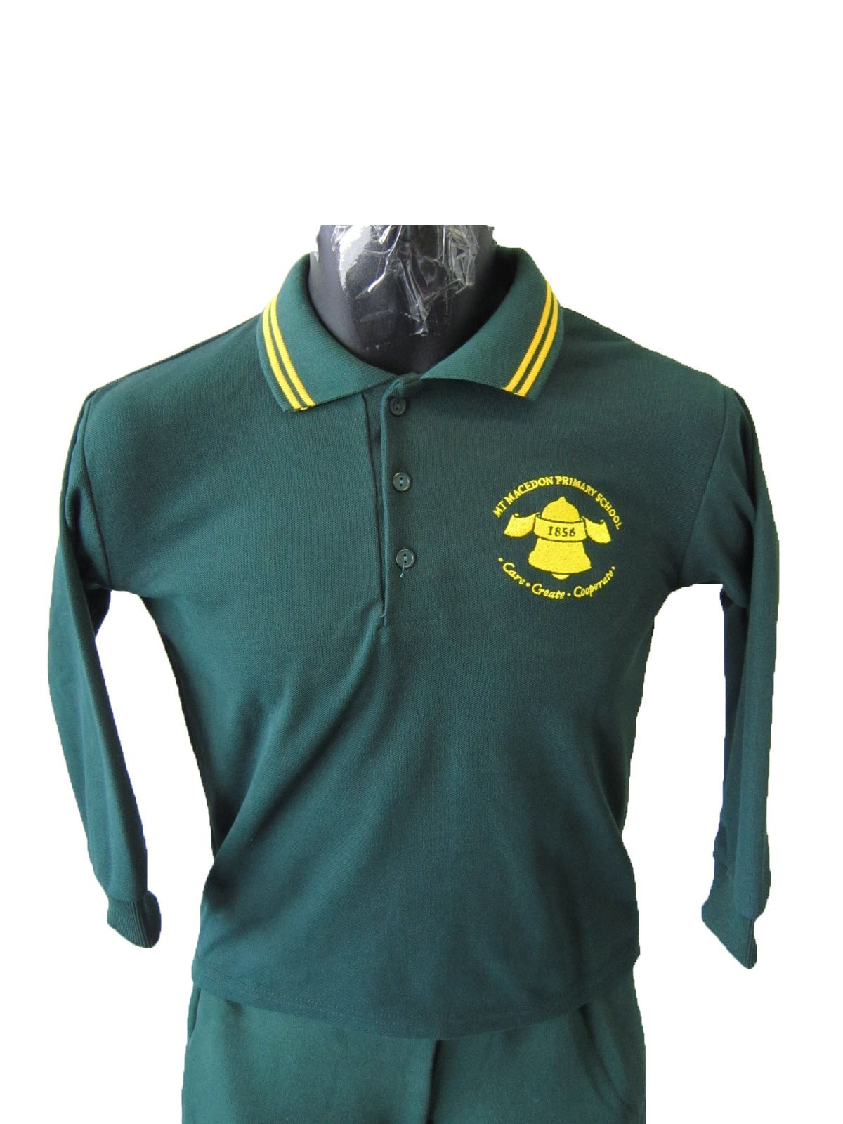 LONG SLEEVE POLO SHIRT - Beleza School Uniforms
