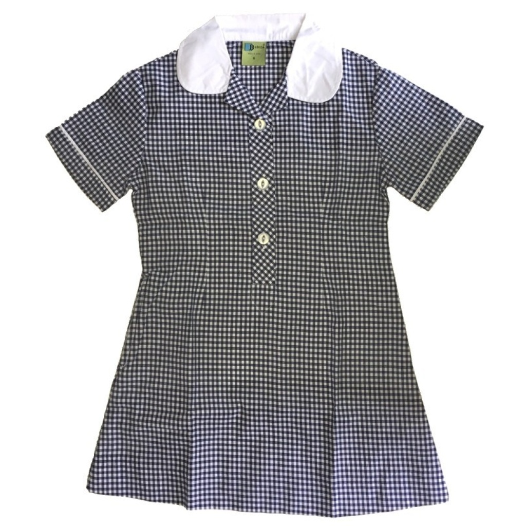 GIRLS GINGHAM SUMMER DRESS - Beleza School Uniforms