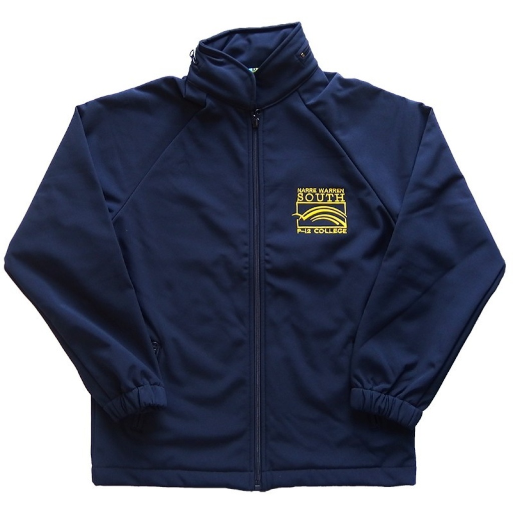 SOFT SHELL JACKET WITH POLAR FLEECE LINING - Beleza School Uniforms
