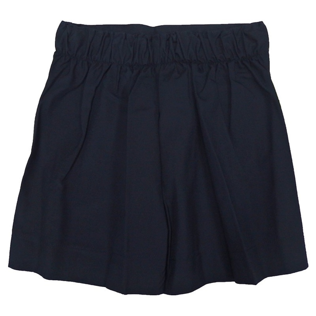 NAVY SQUARE WEAVE CULOTTES - Beleza School Uniforms