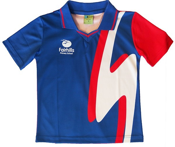 SUBLIMATION SPORTS MESH TOP - Beleza School Uniforms