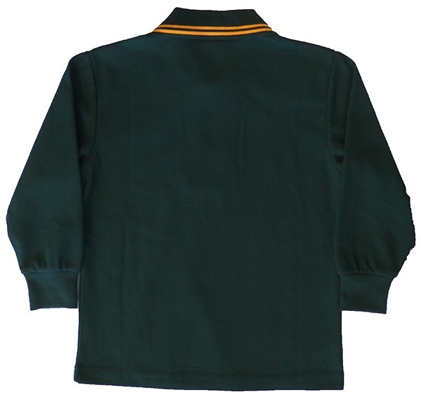 LONG SLEEVE POLO SHIRT﻿ - Beleza School Uniforms