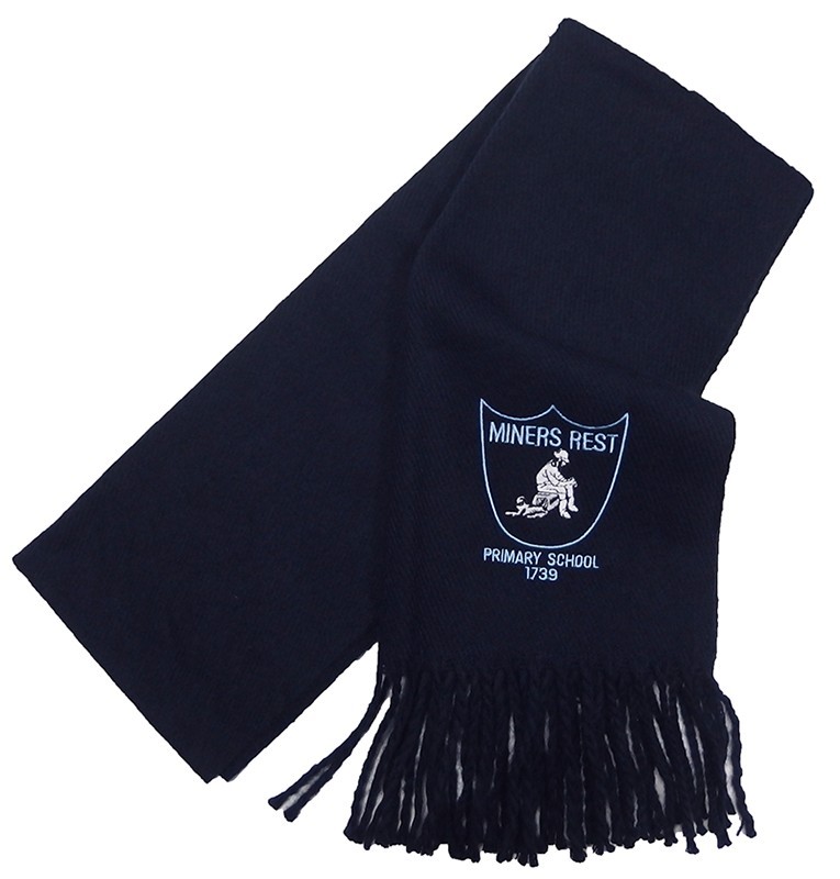 NAVY WINTER SCARF - Beleza School Uniforms