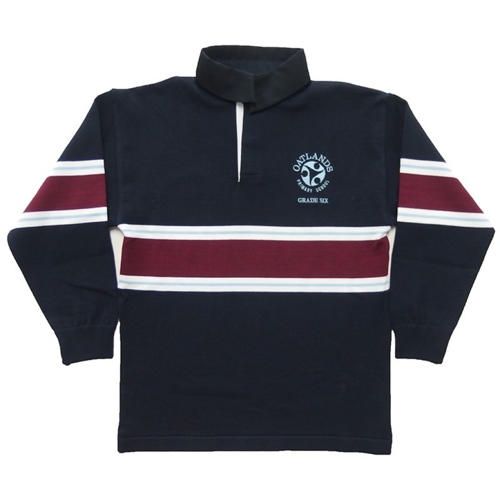 GRADE 6 KNITTED RUGBY TOP - Beleza School Uniforms