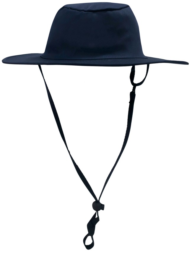 NAVY HARD BRIMMED SLOUCH HAT - Beleza School Uniforms
