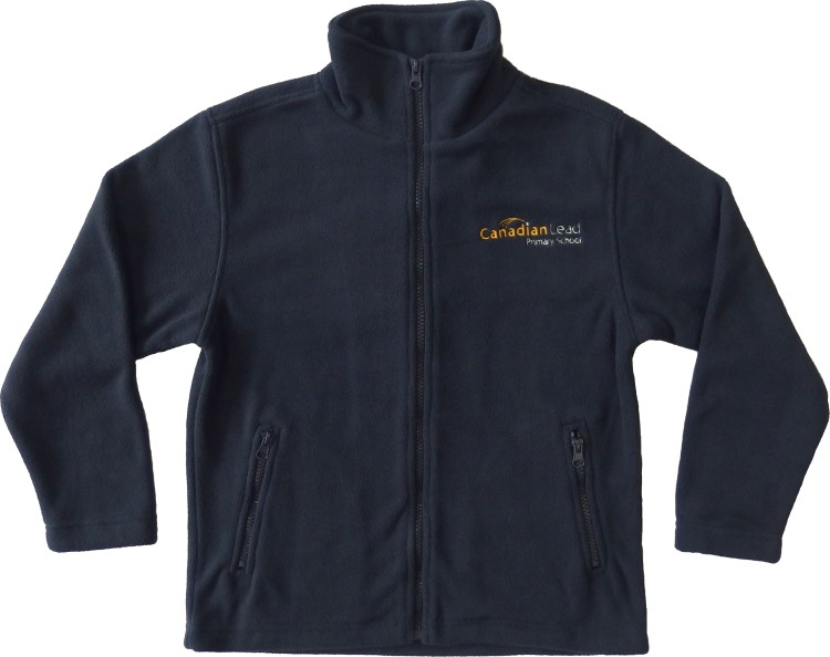 FULL ZIP POLAR FLEECE JACKET - Beleza School Uniforms
