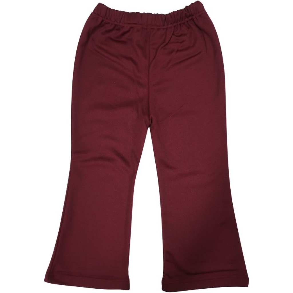 MAROON GIRLS BOOTLEG PANTS - Beleza School Uniforms