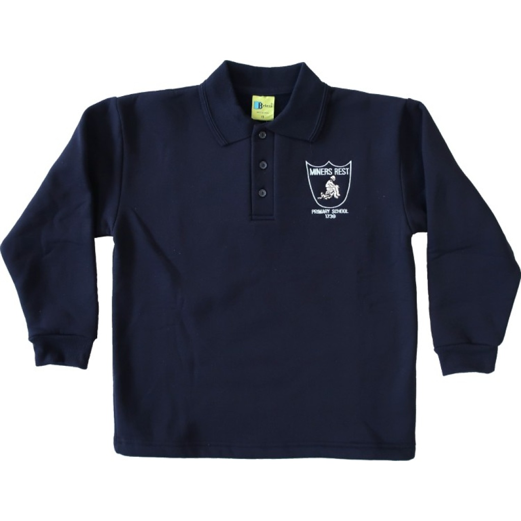 SUPER FLEECE RUGBY TOP - Beleza School Uniforms