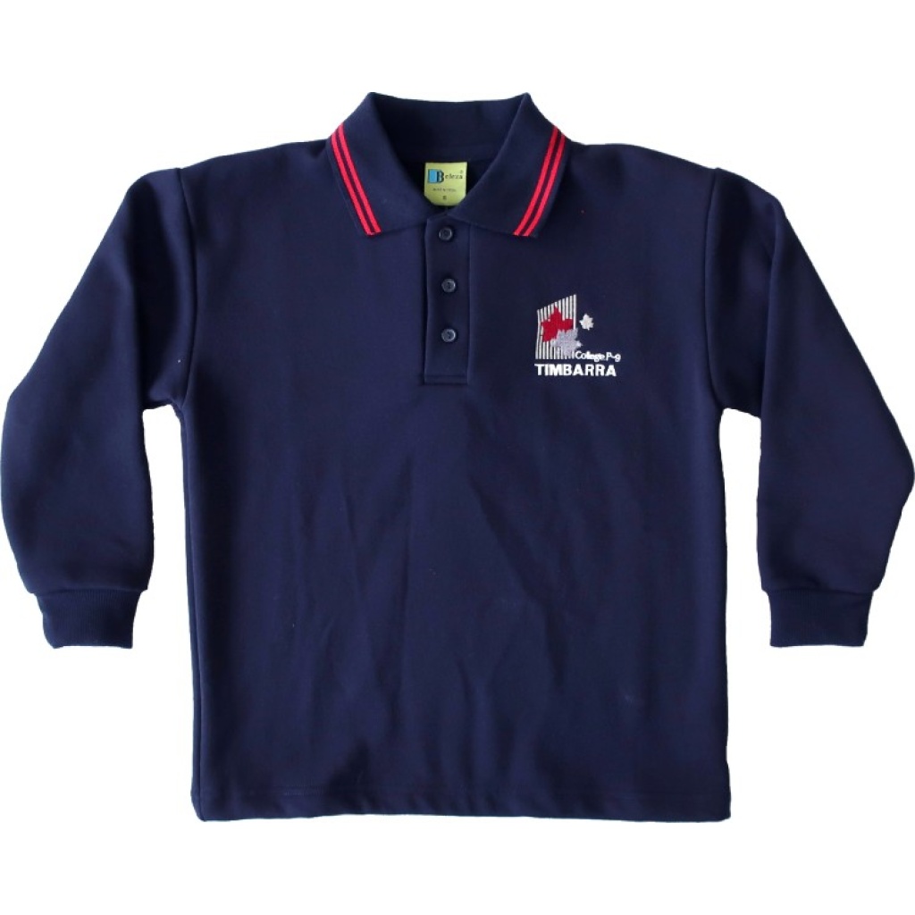 SUPER FLEECE RUGBY TOP - Beleza School Uniforms