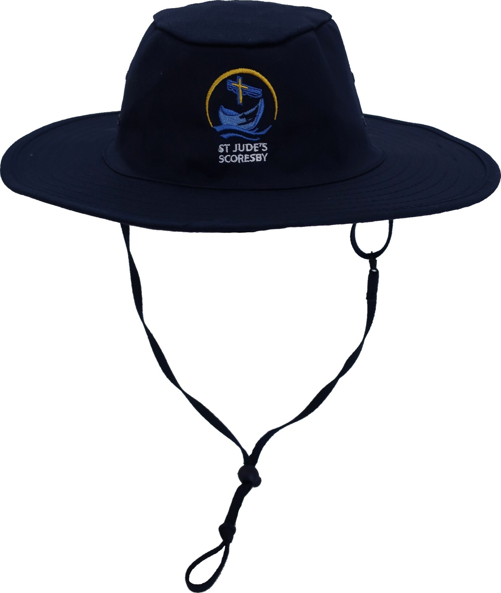 HARD BRIMMED SLOUCH HAT WITH SAFETY CLIP - Beleza School Uniforms