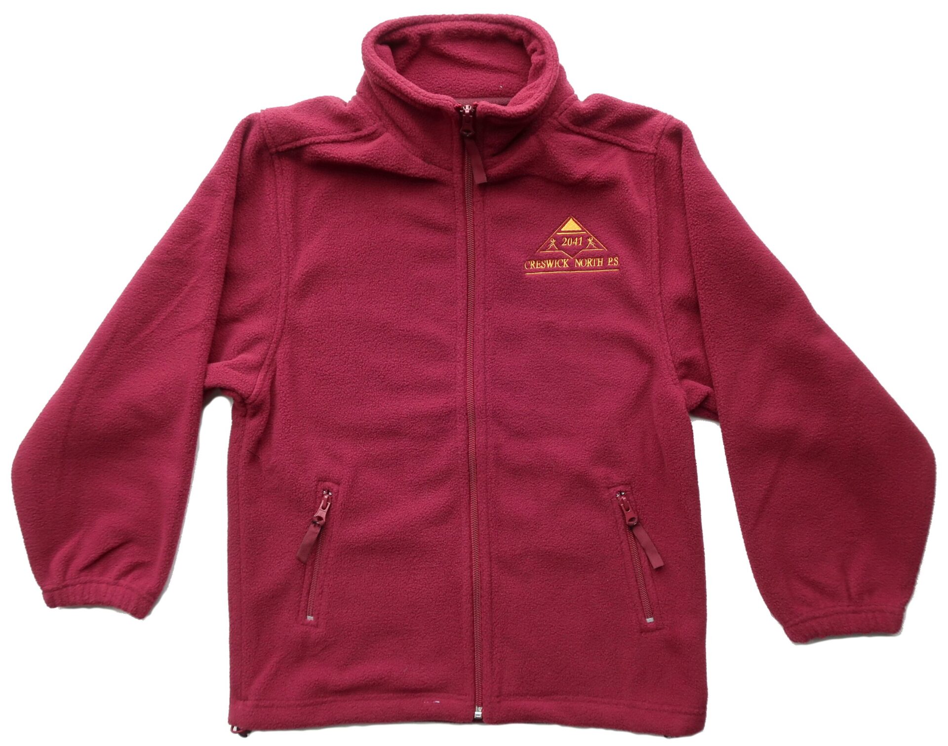 FULL ZIP POLAR FLEECE JACKET [DISCONTINUED] - Beleza School Uniforms