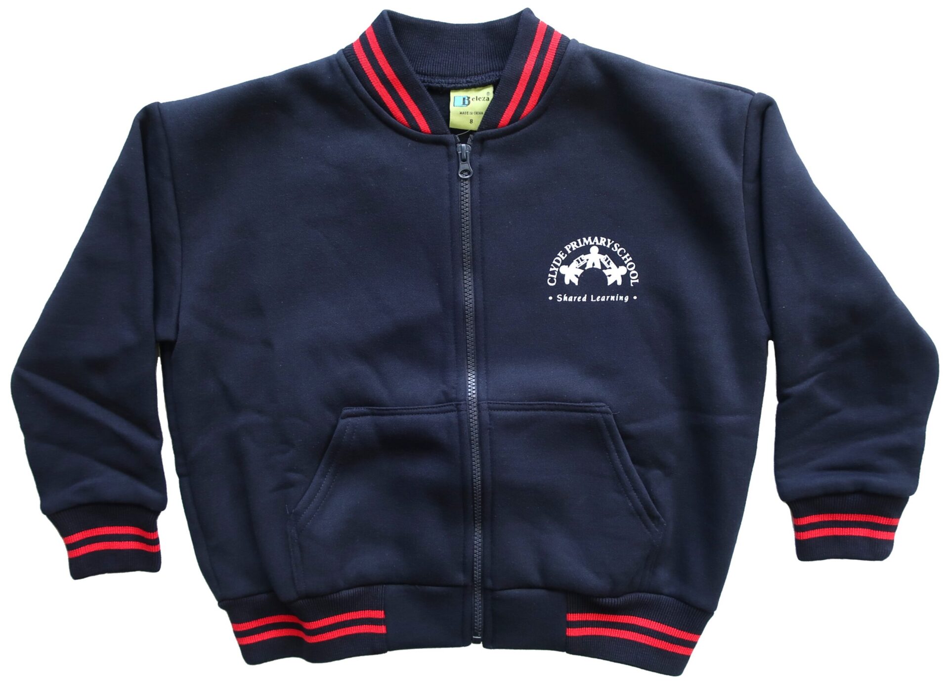 ZIP-UP BOMBER JACKET - Beleza School Uniforms