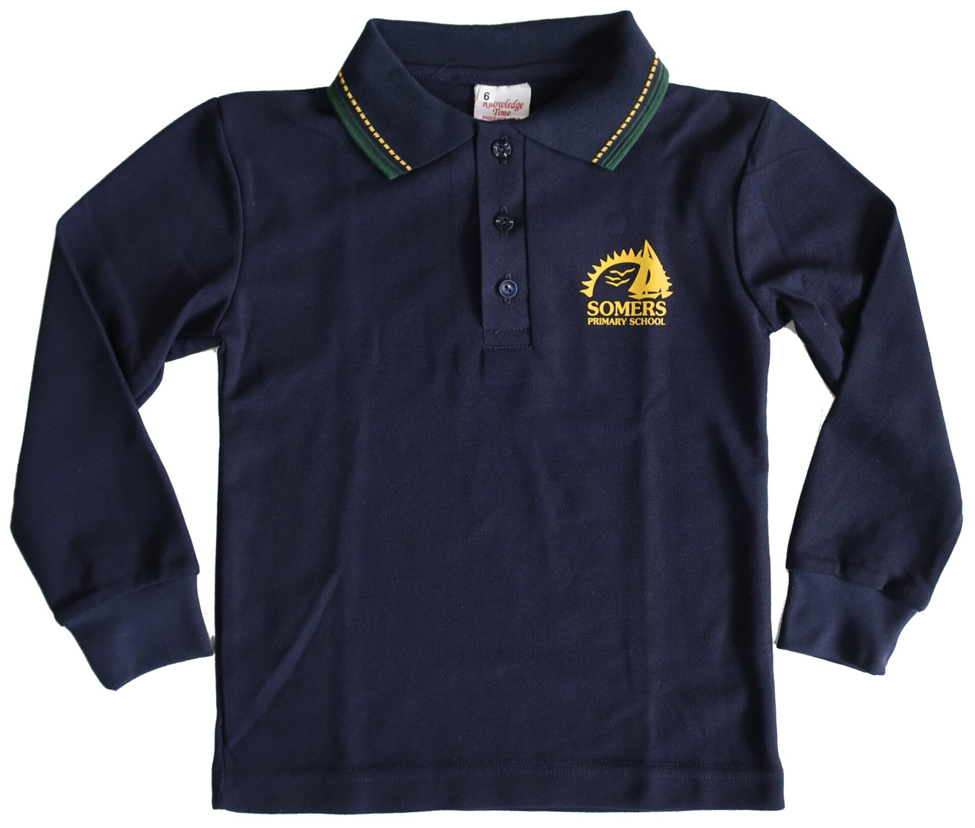 LONG SLEEVE POLO - Beleza School Uniforms