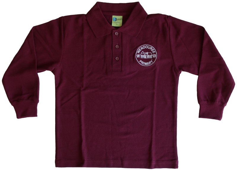 LONG SLEEVE POLO SHIRT - Beleza School Uniforms
