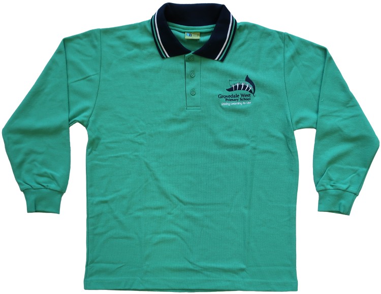 LONG SLEEVE POLO - Beleza School Uniforms