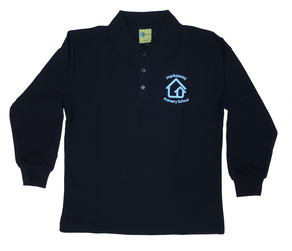 LONG SLEEVE POLO SHIRT - Beleza School Uniforms
