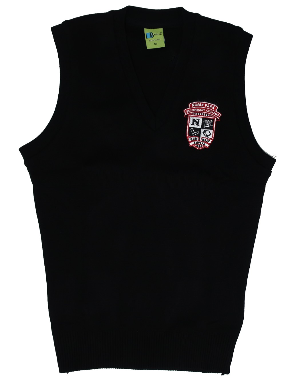POLY COTTON VEST (YEAR 11 & 12) - Beleza School Uniforms