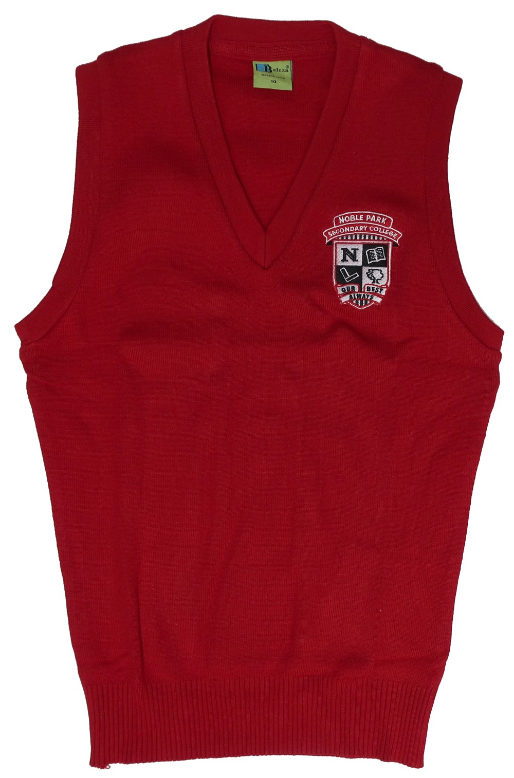 POLY COTTON VEST (YEAR 7 TO 10) - Beleza School Uniforms